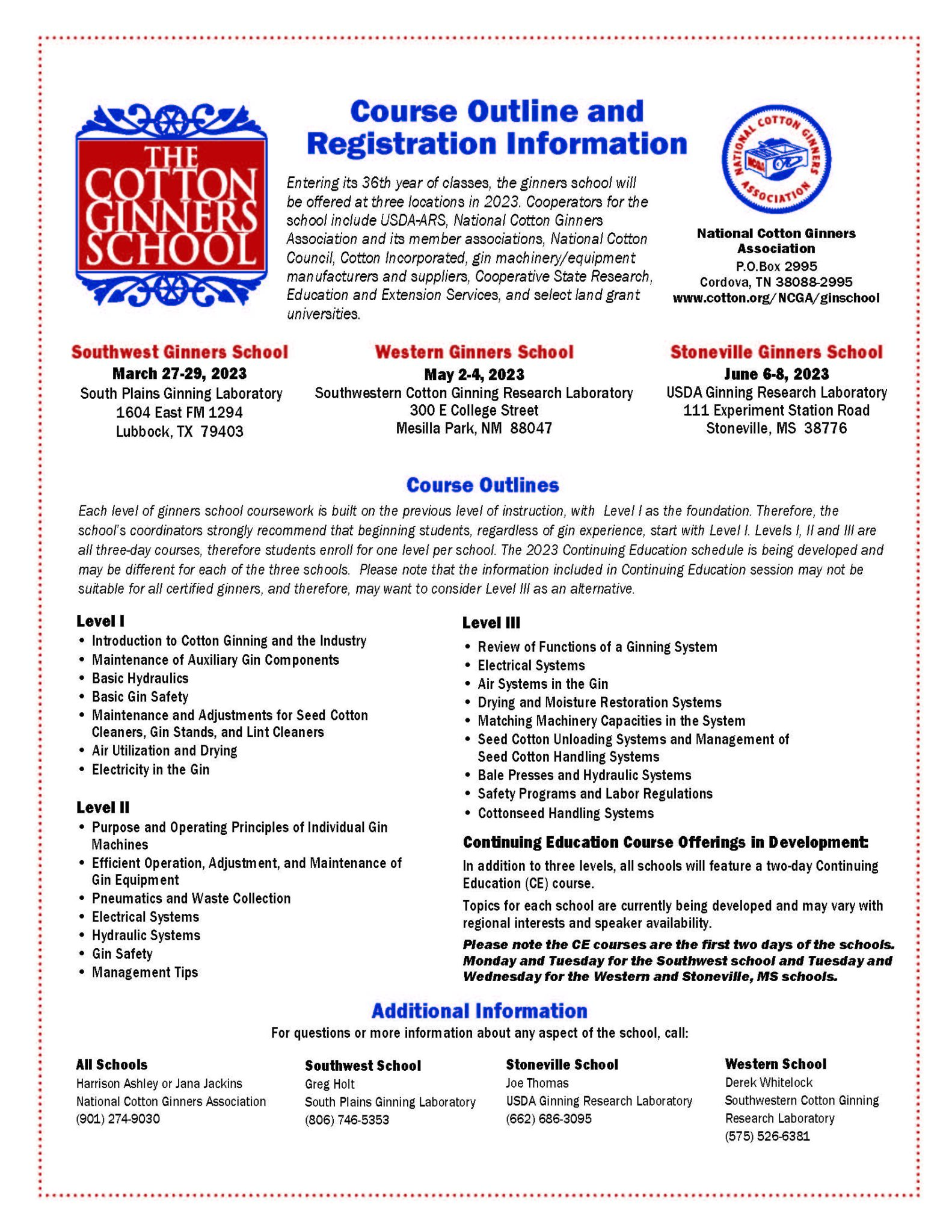 Gin School Registration Now Open! - TCGA Home Page